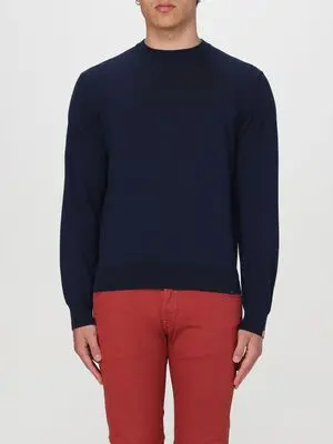 Paul & Shark Crew Neck Pullover Sweater - Blue