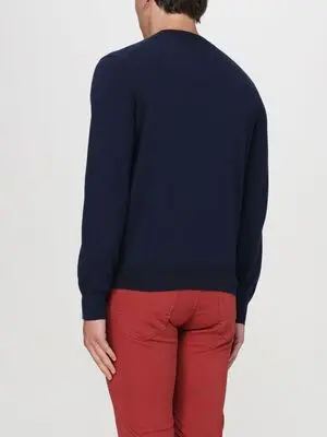 Paul & Shark Crew Neck Pullover Sweater - Blue