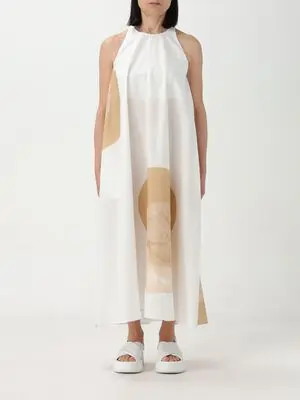 Liviana Conti Sleeveless Printed Maxi Dress - Multicolor