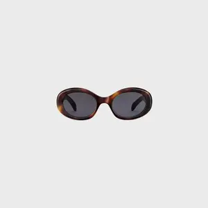 Celine Triomphe 01 Sunglass In Acetate - Tortoise