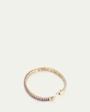 SYDNEY EVAN 14k Yellow Gold Pave Bangle
