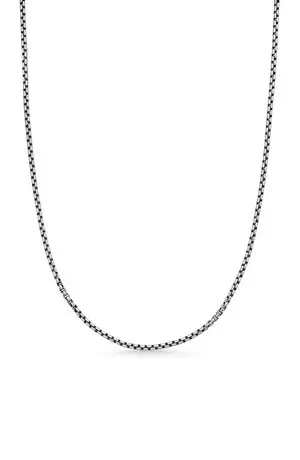 David Yurman Box Chain Necklace