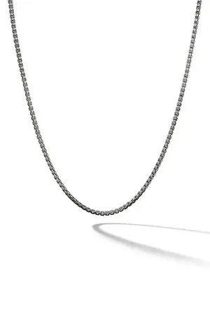 David Yurman Box Chain Necklace