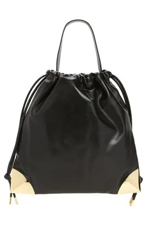 Sacai Corner Metal Drawstring Bag
