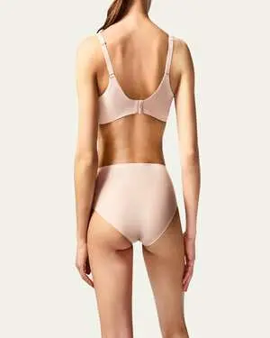 Chantelle Norah Molded Lace Bra - Nude