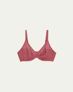 Chantelle Norah Molded Lace Bra Sepia