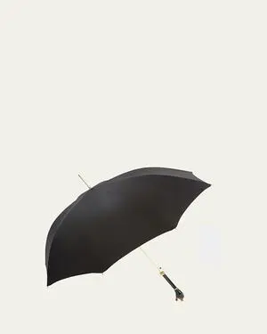 PASOTTI SINCE 1956 Rottweiler-handle Umbrella - Black