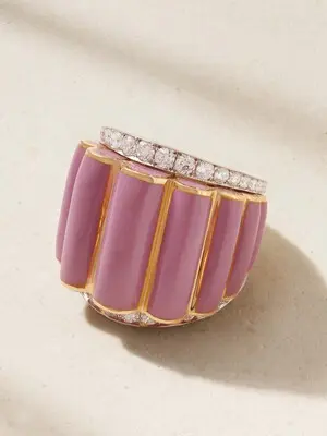 David Webb Studded Rings