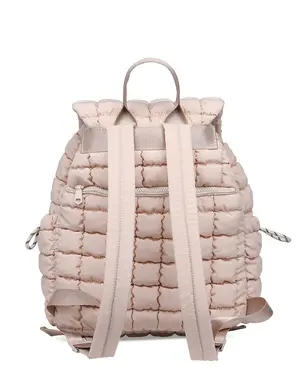 SOL AND SELENE Vitality Puffer Backpack - Cream
