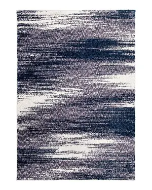 ORIAN Cotton Tail Madrid Area Rug, 5'3 X 7'6 - Blue