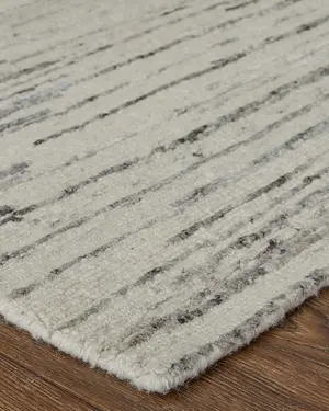 FEIZY Brighton Bri69chf Area Rug, 2' X 3 - Ivory/gray