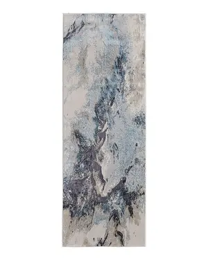 FEIZY Astra Ara39l4f Runner Area Rug, 2'10 X 7'10 - Blue Gray