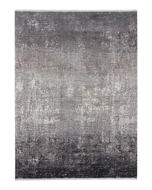 FEIZY Cadiz 86639fwf Area Rug, 3'1 X 5 - Gray/black