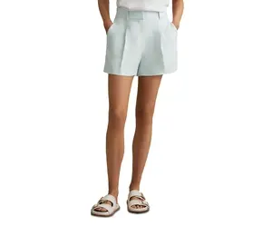 REISS Lori Pleated Shorts