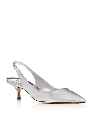 STUART WEITZMAN Eva 50 Slingback Pumps