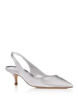 STUART WEITZMAN Eva 50 Slingback Pumps
