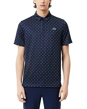 Lacoste Regular Fit Logo Golf Polo Shirt 525 Navy B