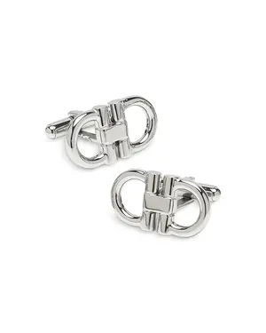 CUFFLINKS, INC. Horse Bit Cufflinks Silver