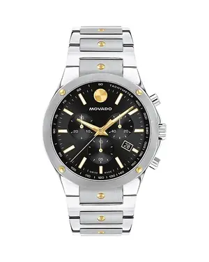 Movado Se Chronograph, 42mm - Black/silver