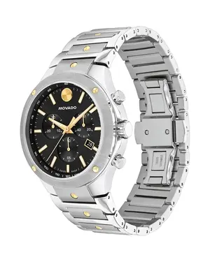 Movado Se Chronograph, 42mm - Black/silver