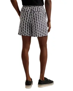 Ted Baker London Regular-fit Printed Drawstring Shorts