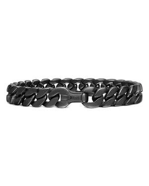 David Yurman Curb Chain Bracelet - Black