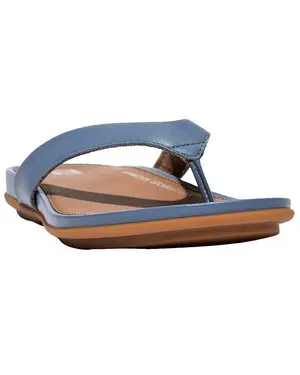 Fitflop Gracie Leather Sandal Blue