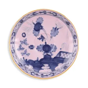 GINORI 1735 Oriente Italiano Antico Doccia Coffee Saucer - Azalea