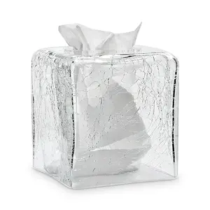 LABRAZEL Carina Glass Tissue Cover - Clear Crackle
