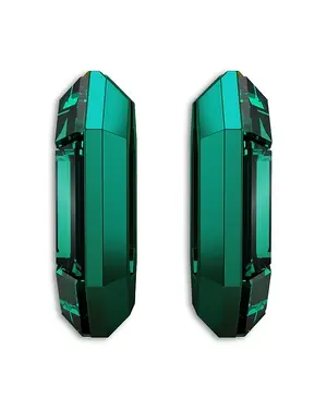 SWAROVSKI Lucent Crystal Earrings - Green
