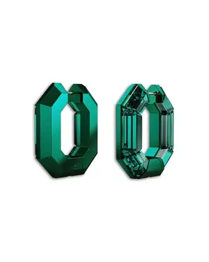 SWAROVSKI Lucent Crystal Earrings - Green