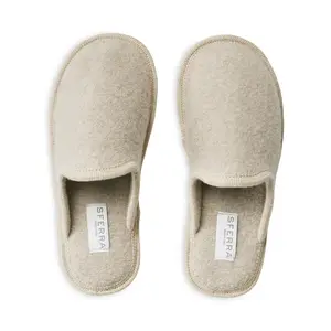 SFERRA Serena Slip-on Slippers - Beige