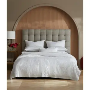 BERNHARDT Avery California King Bed With 54.5 Headboard - Light Gray/b-