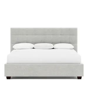 BERNHARDT Avery California King Bed With 54.5 Headboard - Light Gray/b-
