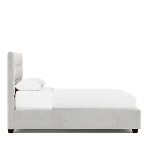 BERNHARDT Avery California King Bed With 54.5 Headboard - Light Gray/b-