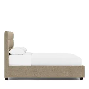 BERNHARDT Avery King Bed With 54.5 Headboard - Tan/b-