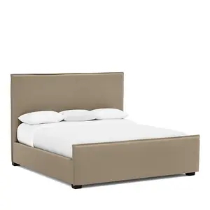 BERNHARDT Griffin Queen Bed With 59.75 Headboard - Tan/b-