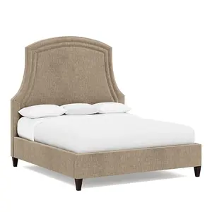 BERNHARDT Bayford King Bed With 77.25 Headboard - Tan/b-