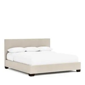 BERNHARDT Pryce Queen Bed With 46 Headboard Cream/-