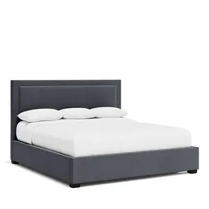 BERNHARDT Morgan Queen Bed With 54 Headboard - Charcoal Gray/b-