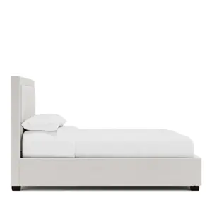 BERNHARDT Morgan Twin Bed With 47.75 Headboard - White/cream/b-