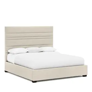 BERNHARDT Murray Queen Bed With 66 Headboard Cream/-