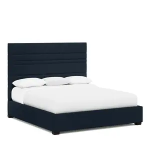 BERNHARDT Murray Queen Bed With 66 Headboard - Teal/-