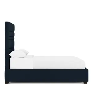 BERNHARDT Murray Queen Bed With 66 Headboard - Teal/-