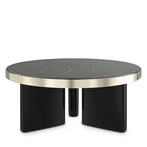 CARACOLE Umbra Large Cocktail Table - Black/gold