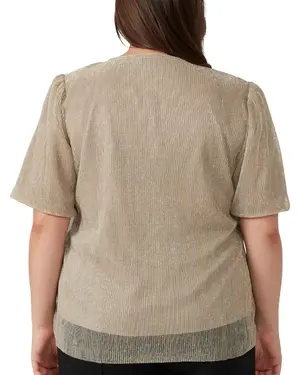 ESTELLE Pleated Top
