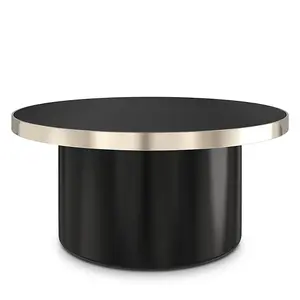 CARACOLE Umbra Small Cocktail Table - Black/gold
