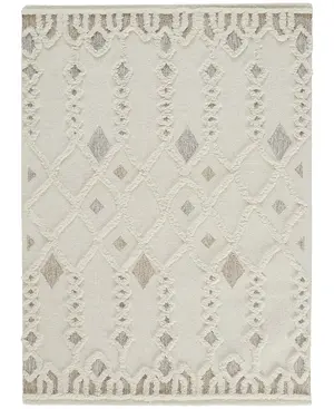 FEIZY Anica Anc8011f Area Rug, 5' X 8 - Ivory/tan