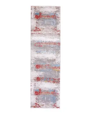 FEIZY Cadiz 8663902f Area Rug, 6'6 X 9'6 - Grey/red