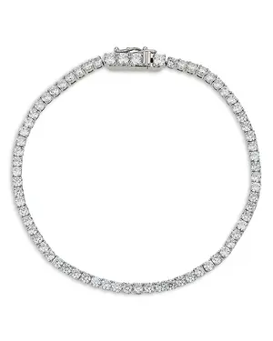 Nadri Perfect Tennis Bracelet - Silver